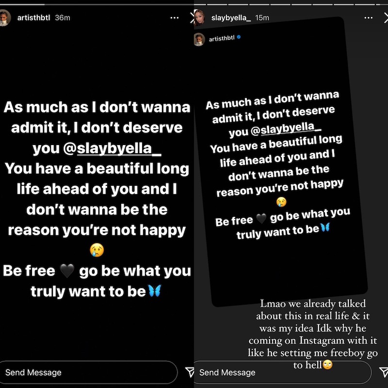 A Boogie Wit Da Hoodie Breakup With Ella Bands On Instagram, A Boogie Wit Da Hoodie Breakup With Ella Bands On Instagram,