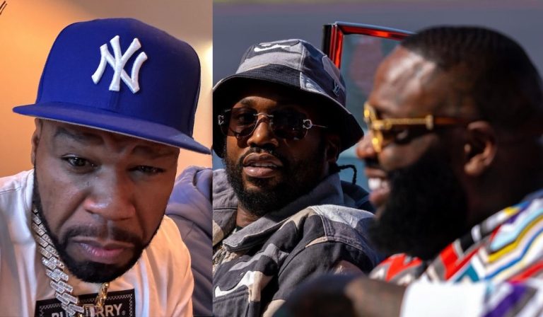 50 Cent Shows Meek Mill And Rick Ross No Mercy Over Low Album Sales